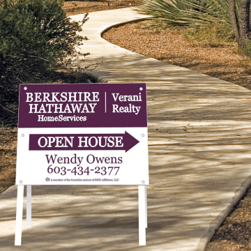Open House Signs for BHHS Verani Realty | Dee Sign®