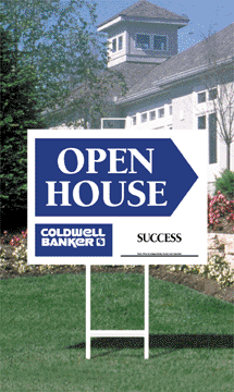 Open House Signs for Coldwell Banker Residential Brokerage | Dee Sign®
