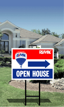 Open House Signs for REMAX deprecated | Dee Sign®