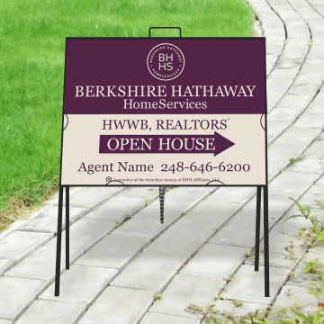 Open House Signs for BHHS HWWB, REALTORS | Dee Sign®
