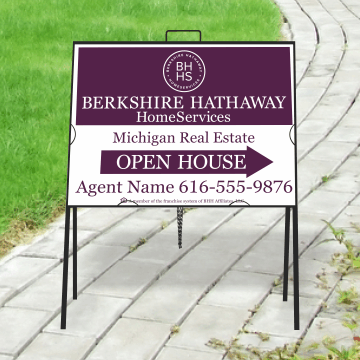 Open House Signs for BHHS Michigan Real Estate | Dee Sign®