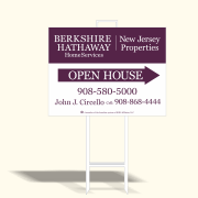 Open House Signs for BHHS New Jersey Properties | Dee Sign®