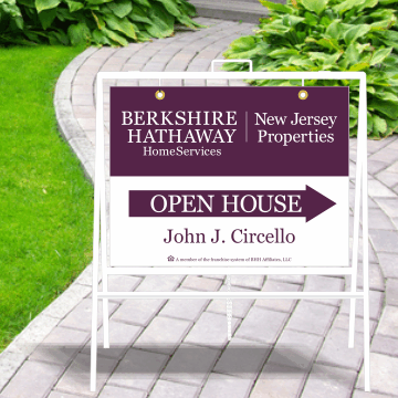 Open House Signs for BHHS New Jersey Properties | Dee Sign®