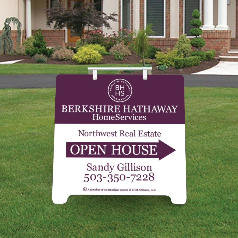 Open House Signs for BHHS Northwest Real Estate Oregon-Washington | Dee ...