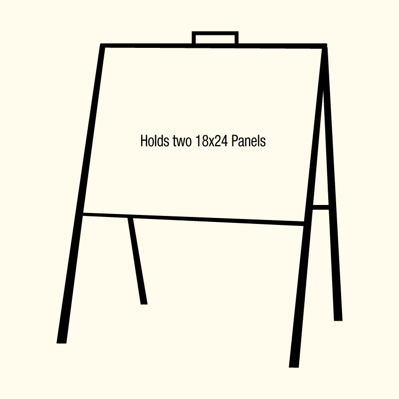 Builders & Contractors Signs Model BUILDA238FO in Frames Only | Dee Sign®