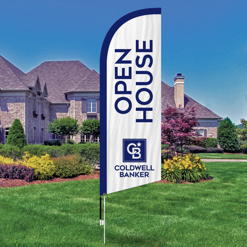 Feather Flags Signs for Coldwell Banker | Dee Sign®