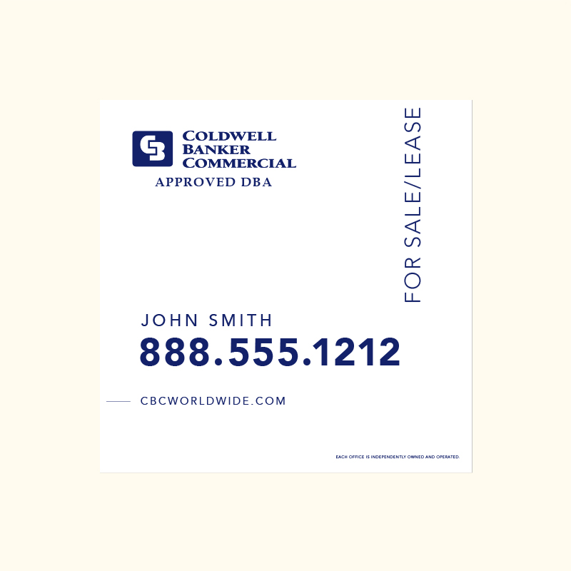 Coldwell Banker Model 48X48_COM_232 in Commercial Signs | Dee Sign®