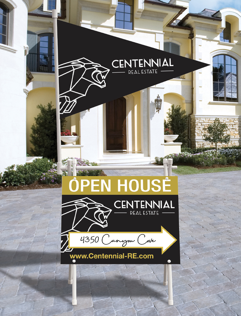 Open House Signs for California Independent Real Estate | Dee Sign®