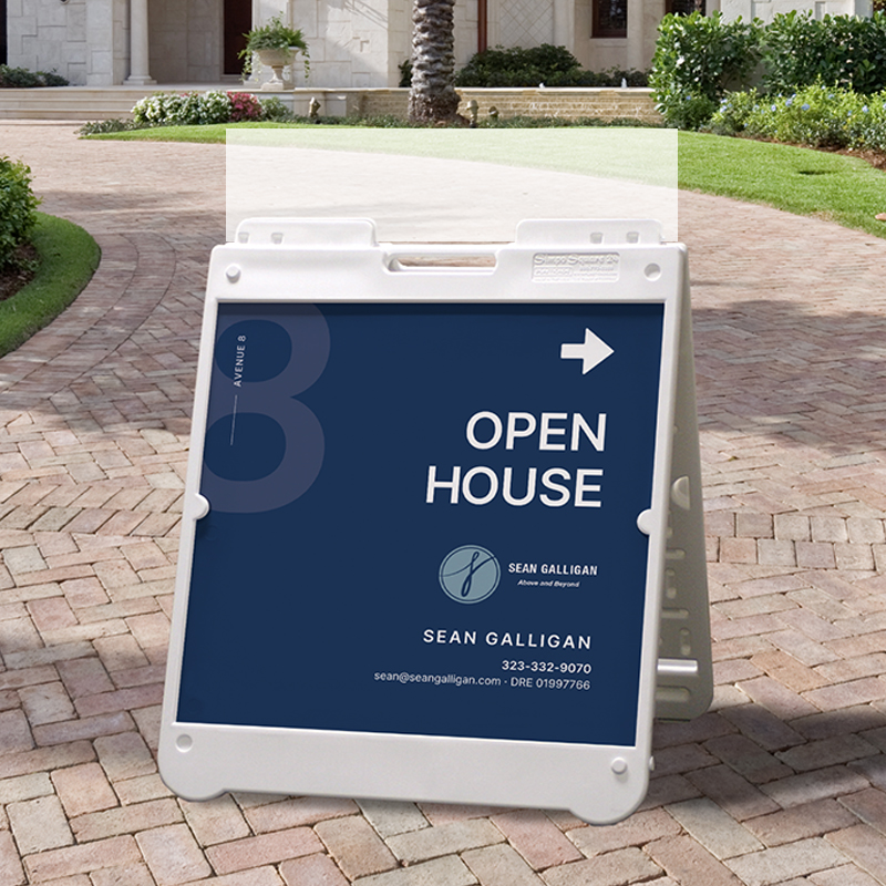 Open House Signs for California Independent Real Estate | Dee Sign®