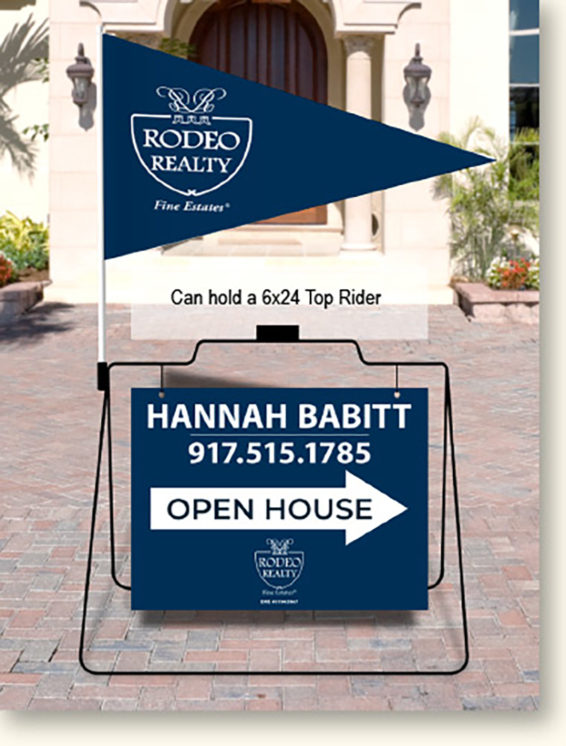 Open House Signs for California Independent Real Estate | Dee Sign®