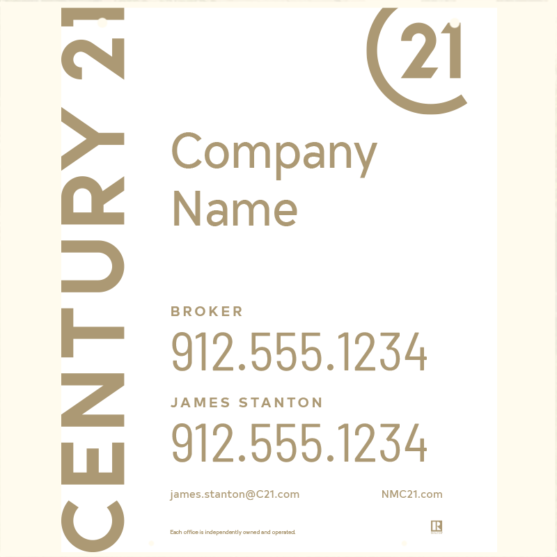 Century 21 Signs | DeeSign®