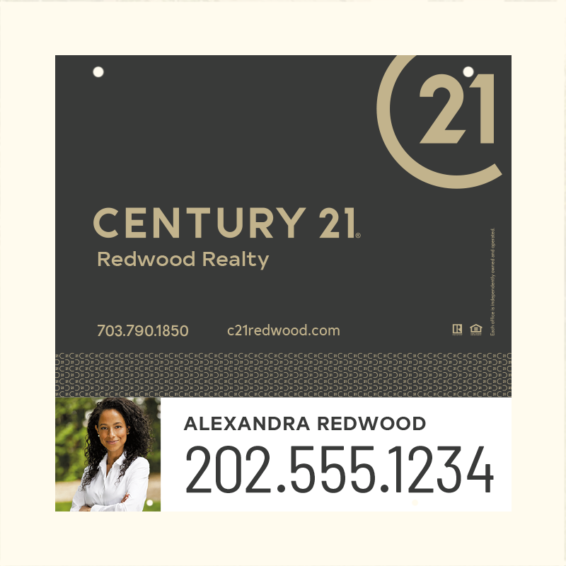 Century 21 Redwood Model 24X24HO_PHT3_204 in Hanging Sign Panels | Dee ...