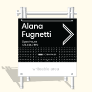 Open House Signs for Compass Real Estate Group | Dee Sign®