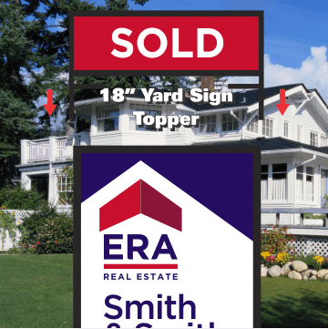 ERA Real Estate Model TOPPER_6X18_5 in | Dee Sign®