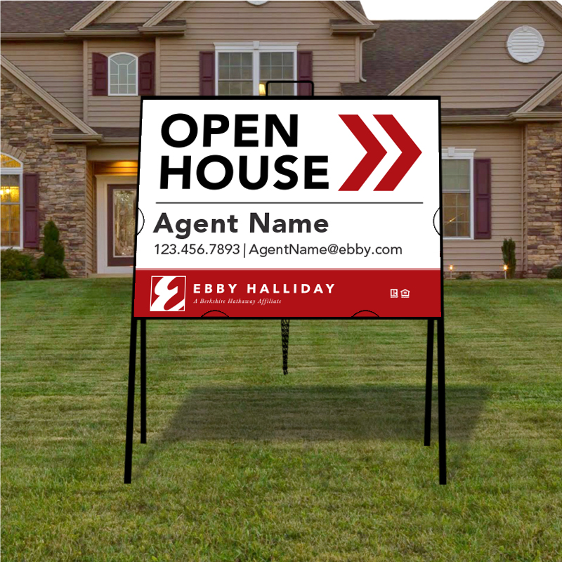Open House Signs for Ebby New Markets | Dee Sign®