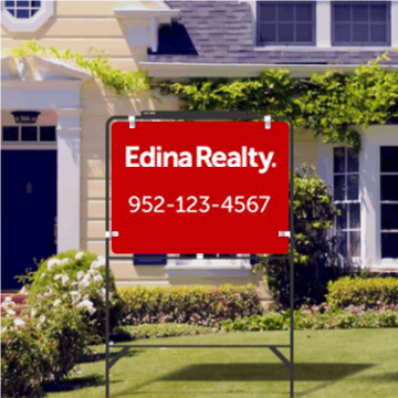 Edina Realty Model CF00_83 in Signs & Frames | Dee Sign®