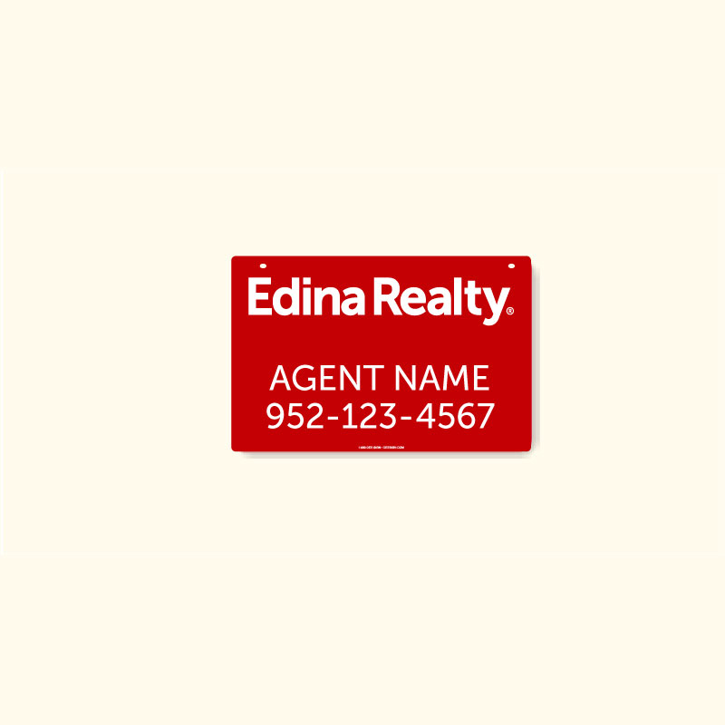 Edina Realty Model MINI_SIGN_11X17_P_83 in Signs & Frames | Dee Sign®