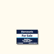 Harcourts Signs - Open House Signs - Name Riders - Feather Flags | Dee ...