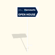 Open House Signs for Harcourts | Dee Sign®