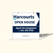 Open House Signs for Harcourts | Dee Sign®