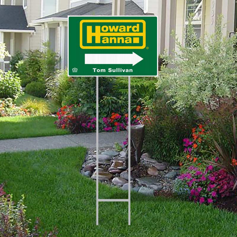 Howard Hanna Realtor Signs | Custom Howard Hanna Realty Signs | Dee Sign®
