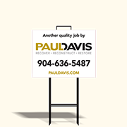 Paul Davis Restoration Signs - Open House Signs - Name Riders - Feather ...