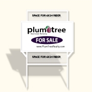 Professional Plum Tree Realty Open House Signs | Dee Sign | Dee Sign®