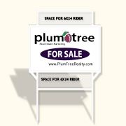 Professional Plum Tree Realty Open House Signs | Dee Sign | Dee Sign®