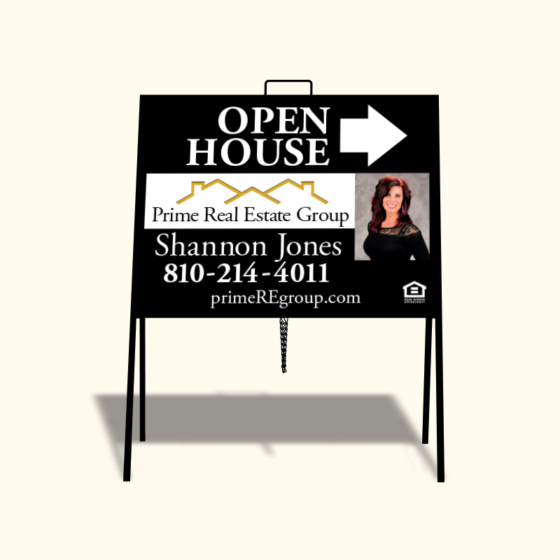 Open House Signs for Prime Real Estate Group | Dee Sign®