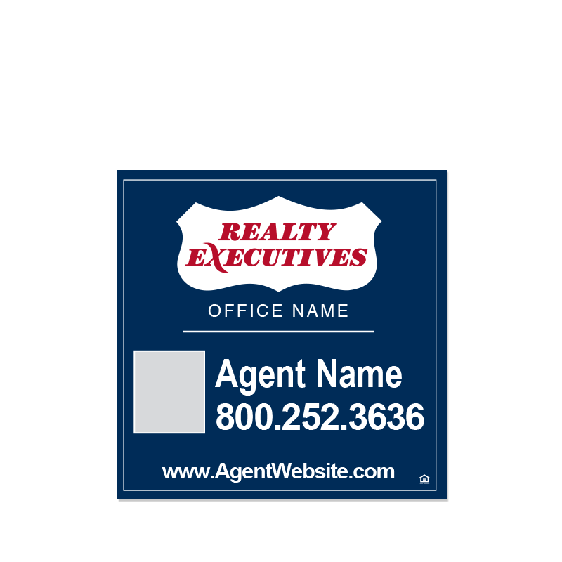 Realty Executives Model 24X24_PHT_4 in | Dee Sign®