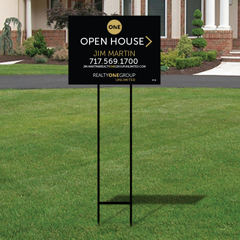 Open House Signs for Realty ONE Group | Dee Sign®