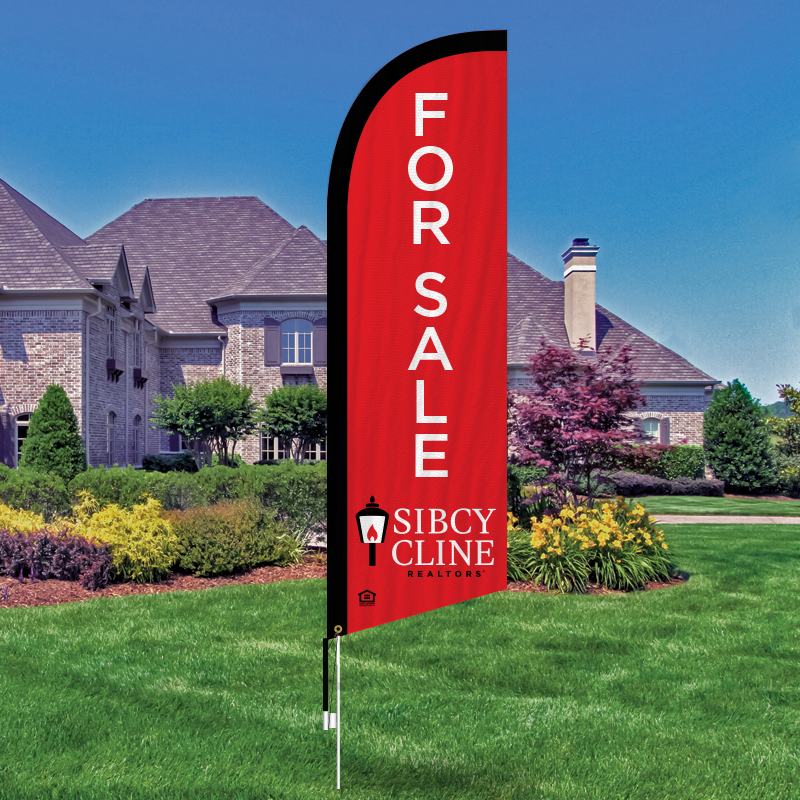 Feather Flags Signs for Sibcy Cline Agents | Dee Sign®