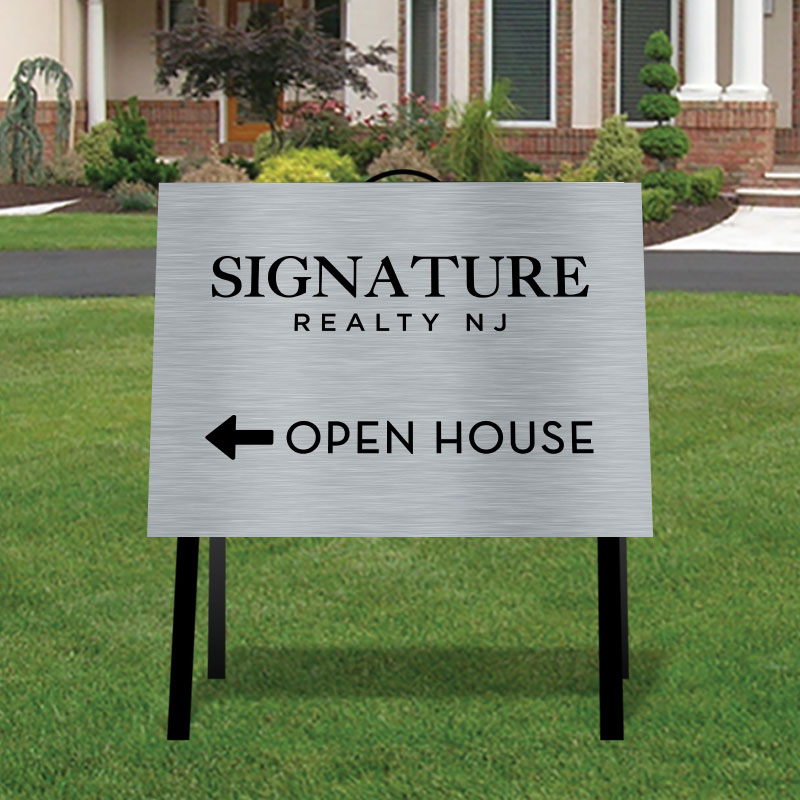 Open House Signs for Signature Realty NJ | Dee Sign®
