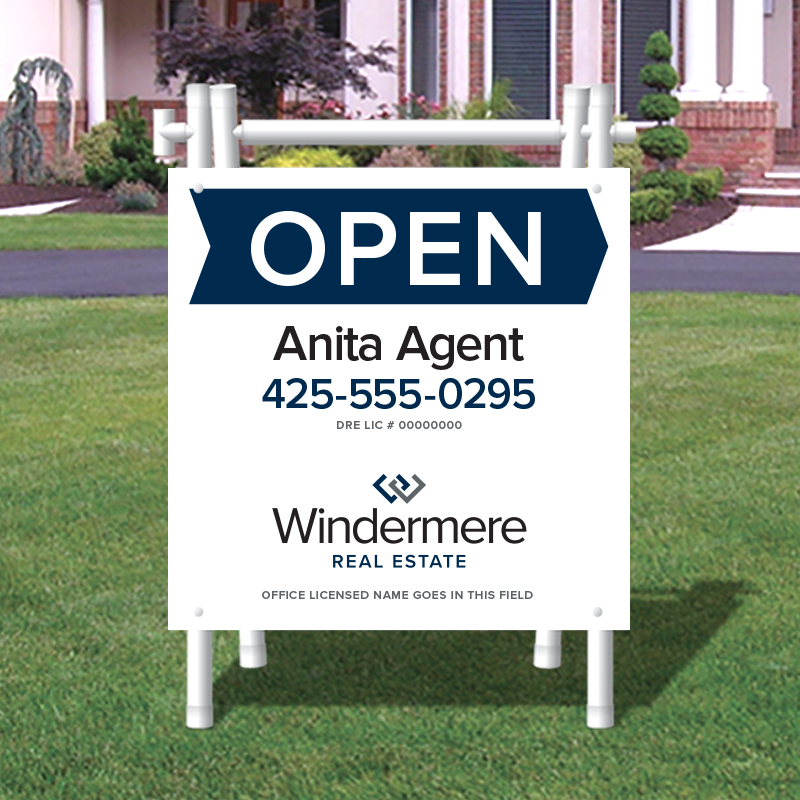 Windermere Realty Signs for Open Houses | Dee Sign | Dee Sign®