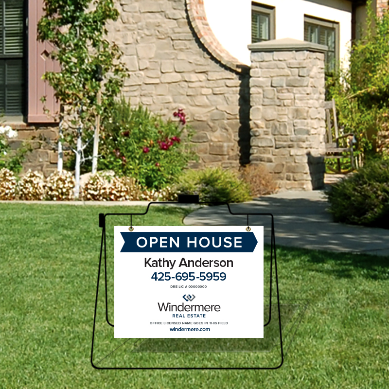 Windermere Realty Signs for Open Houses | Dee Sign | Dee Sign®